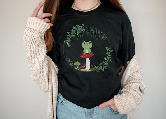Cottagecore Frog Shirt Cottagecore Shirt Cute Frog and Toad - Etsy