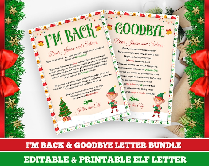 ELF WELCOME LETTER - Etsy Canada