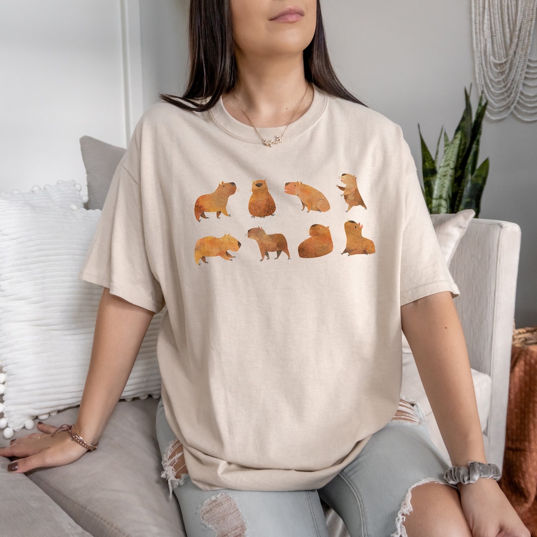 Capybara Shirt Capybara Gift Capybara Shirts Capybara T Shirt Women ...