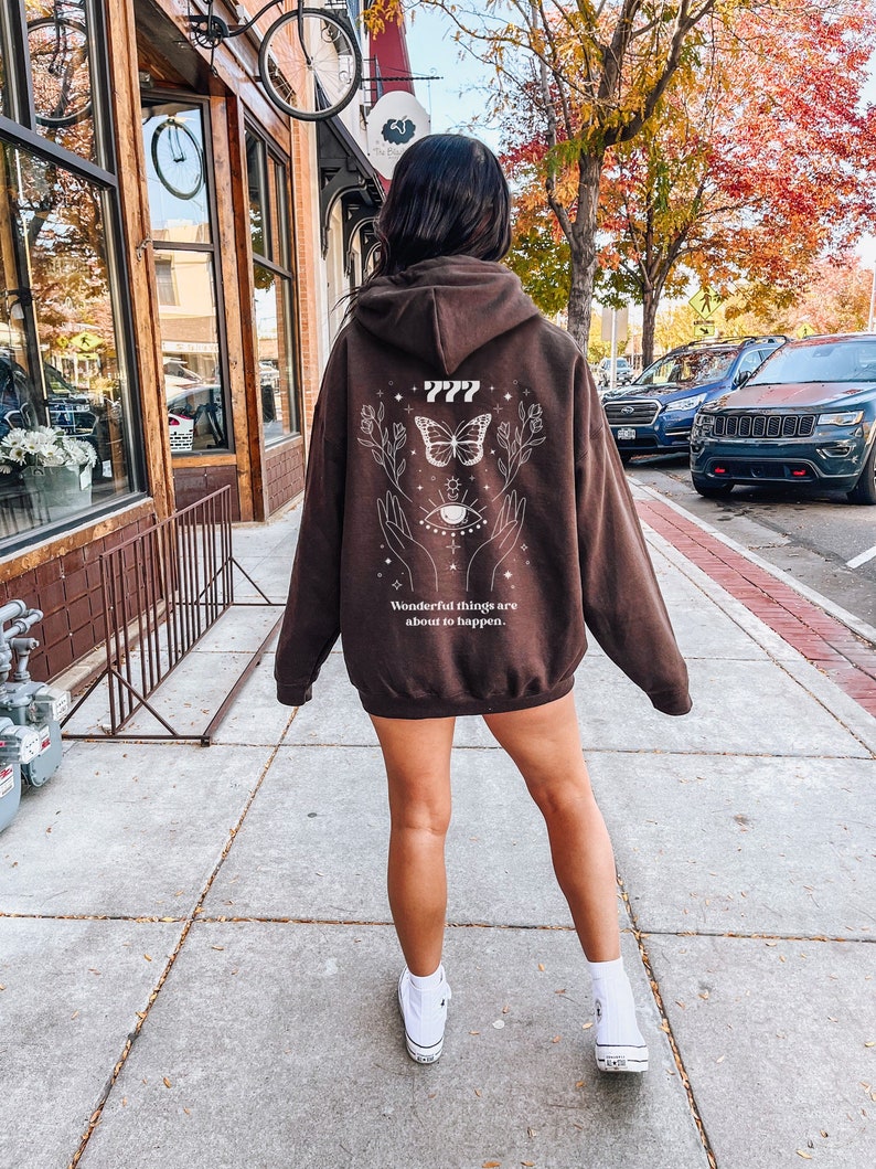 777 Angel Number Hoodie Angel Numbers 777 Hoodie Preppy Hoodie - Etsy