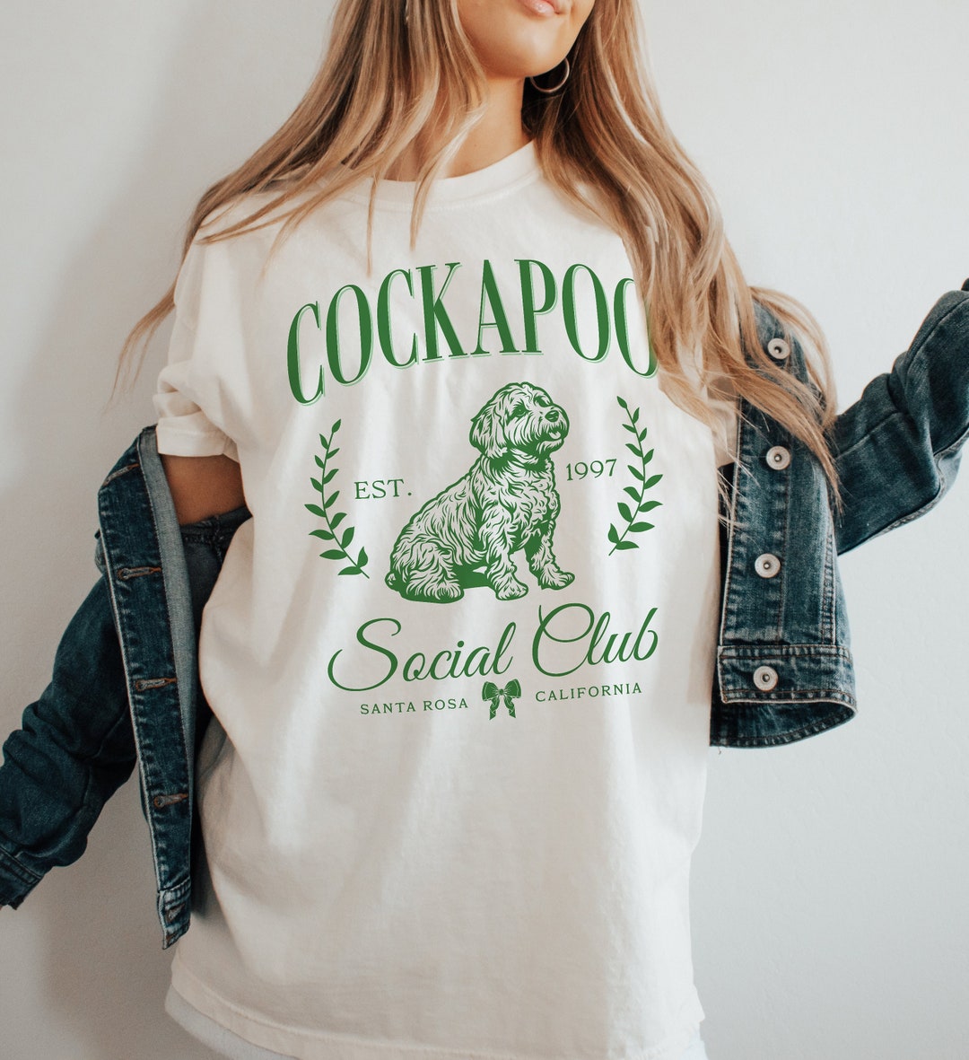 Custom Cockapoo Shirt Old Money Aesthetic Clothes Social Club Shirt ...