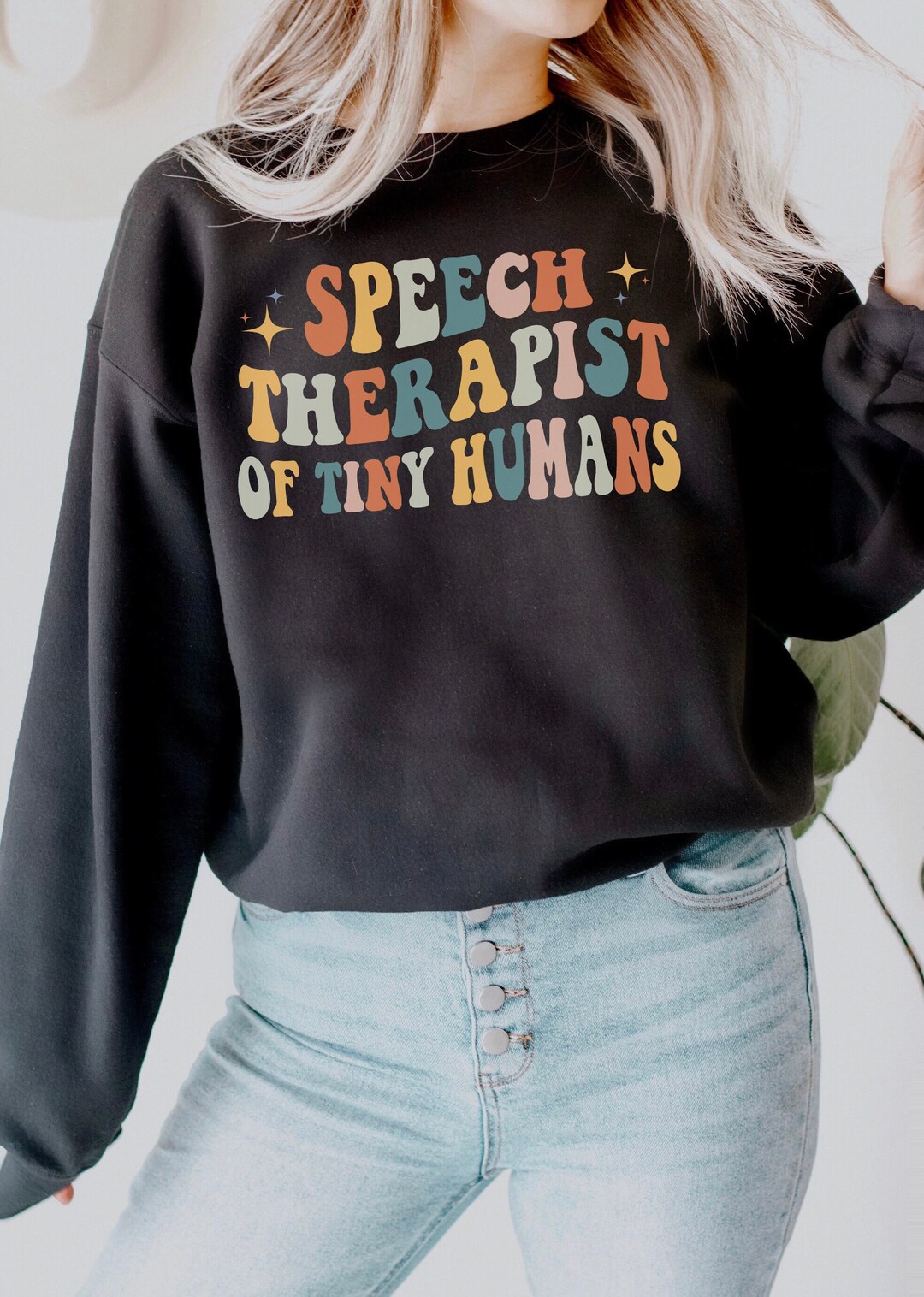 SLP Sweatshirt SLP Gifts Speech Therapy Sweatshirt Speech Sweatshirt ...