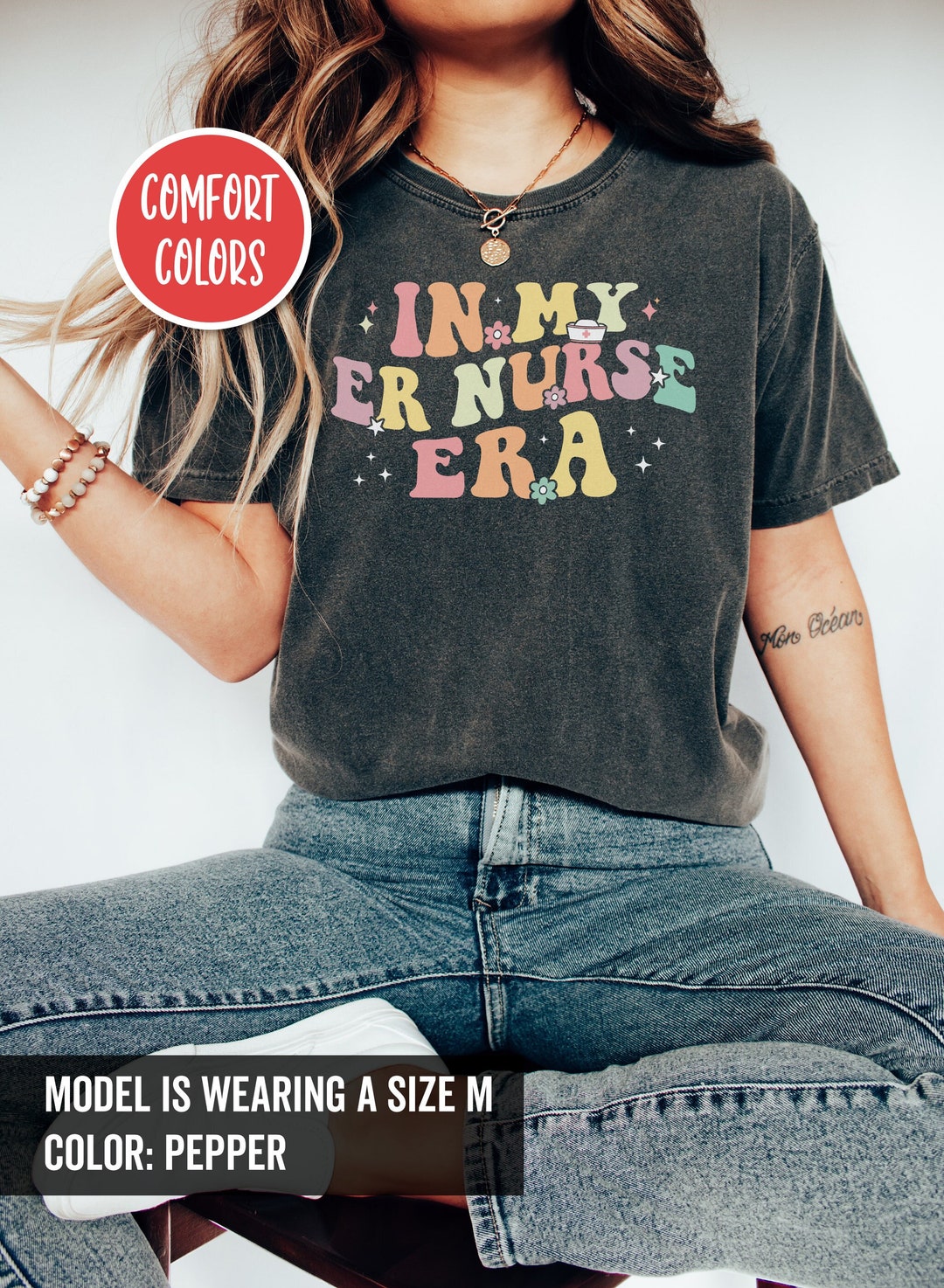 In My Er Nurse Era Shirt Retro Er Nurse Shirt Er T Shirt Emergency ...