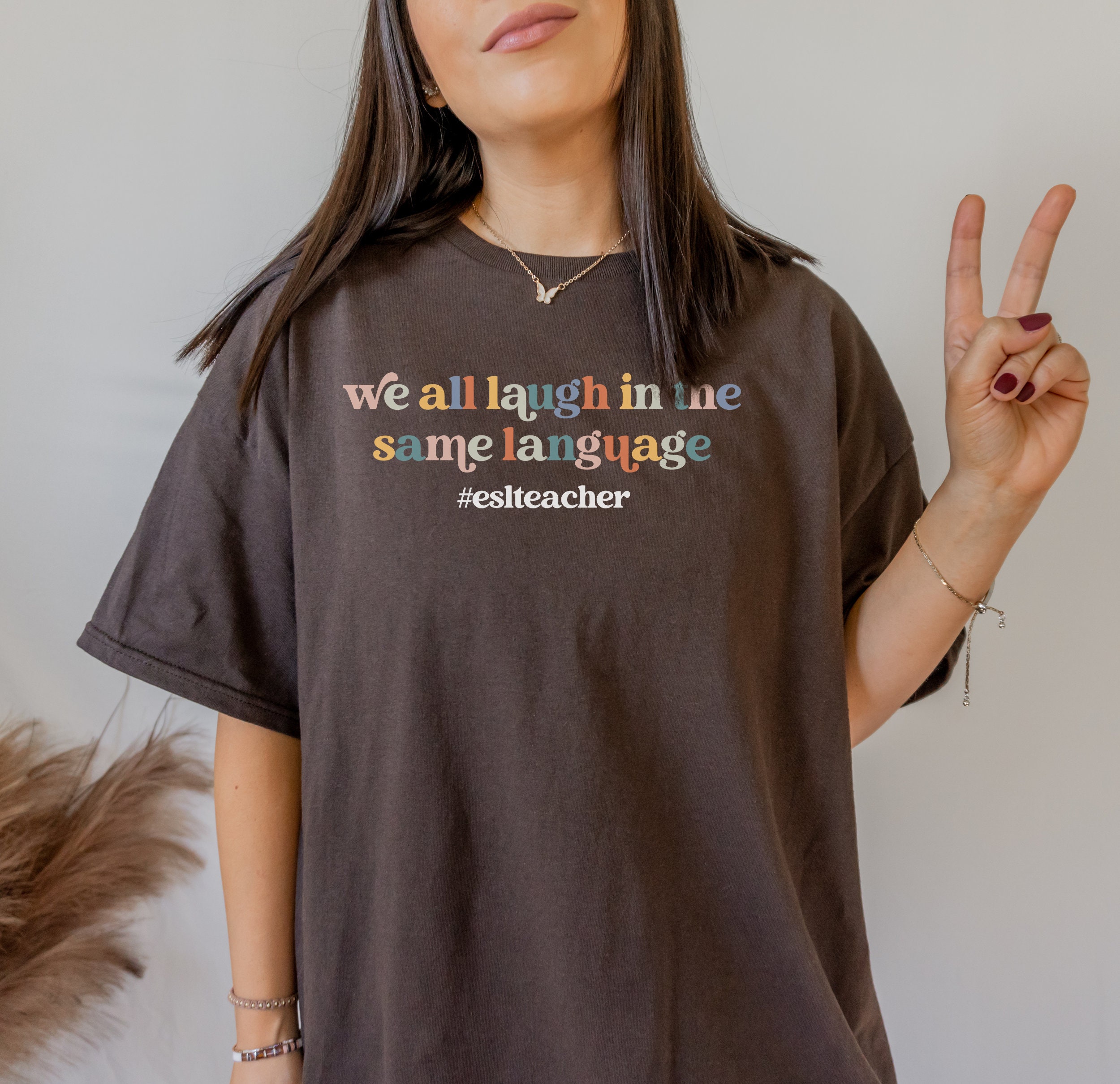 ESL Teacher Shirt ESL Teacher Gift ESOL Teacher Shirt Teaching - Etsy