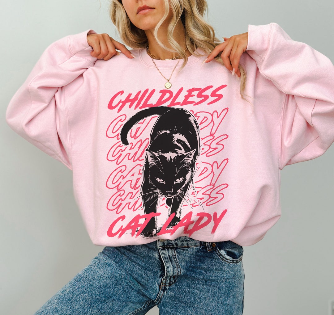 Childless Cat Lady Harris 2024 Shirt Childless Cat Ladies Against ...