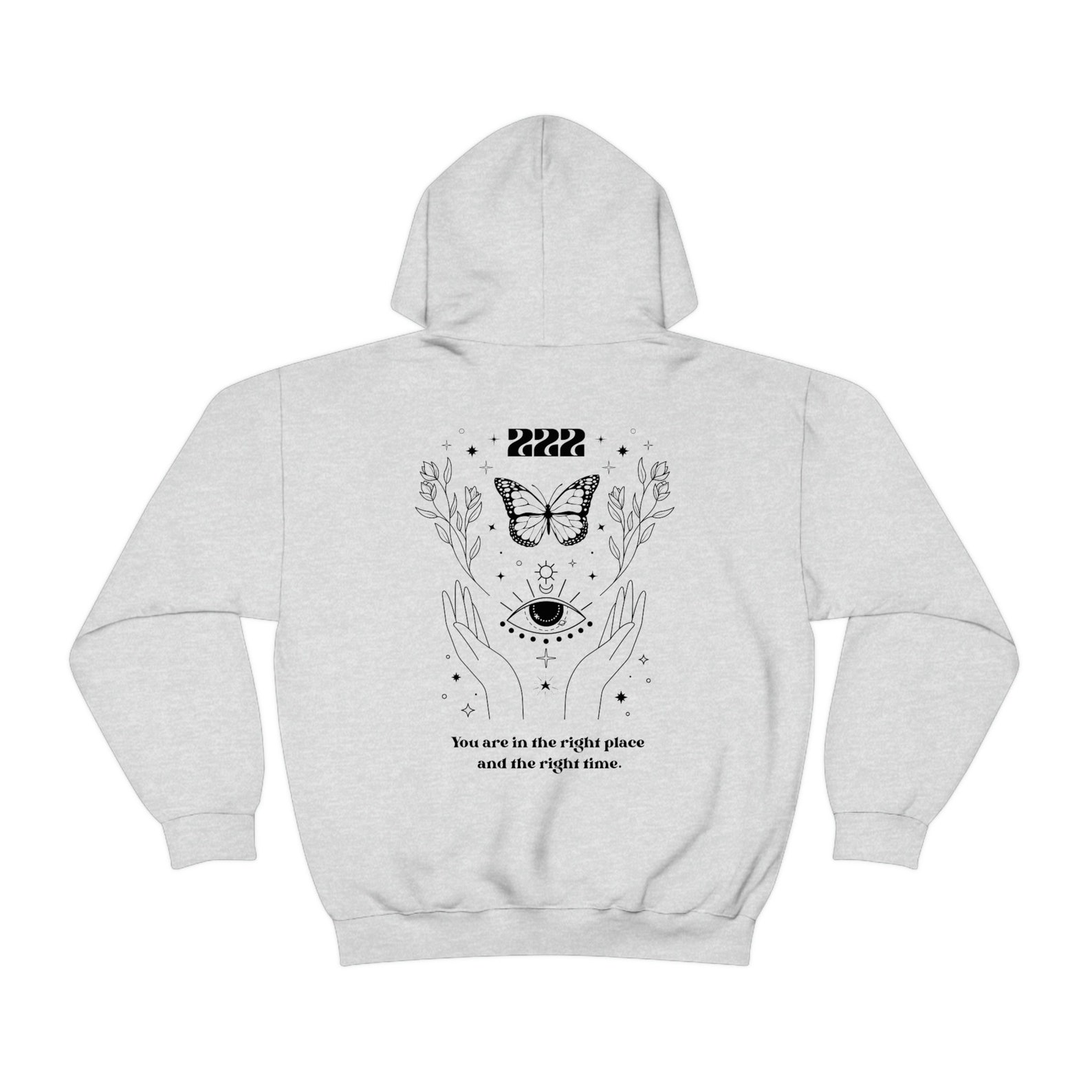 222 Angel Number Hoodie Angel Numbers 222 Hoodie Preppy Hoodie ...