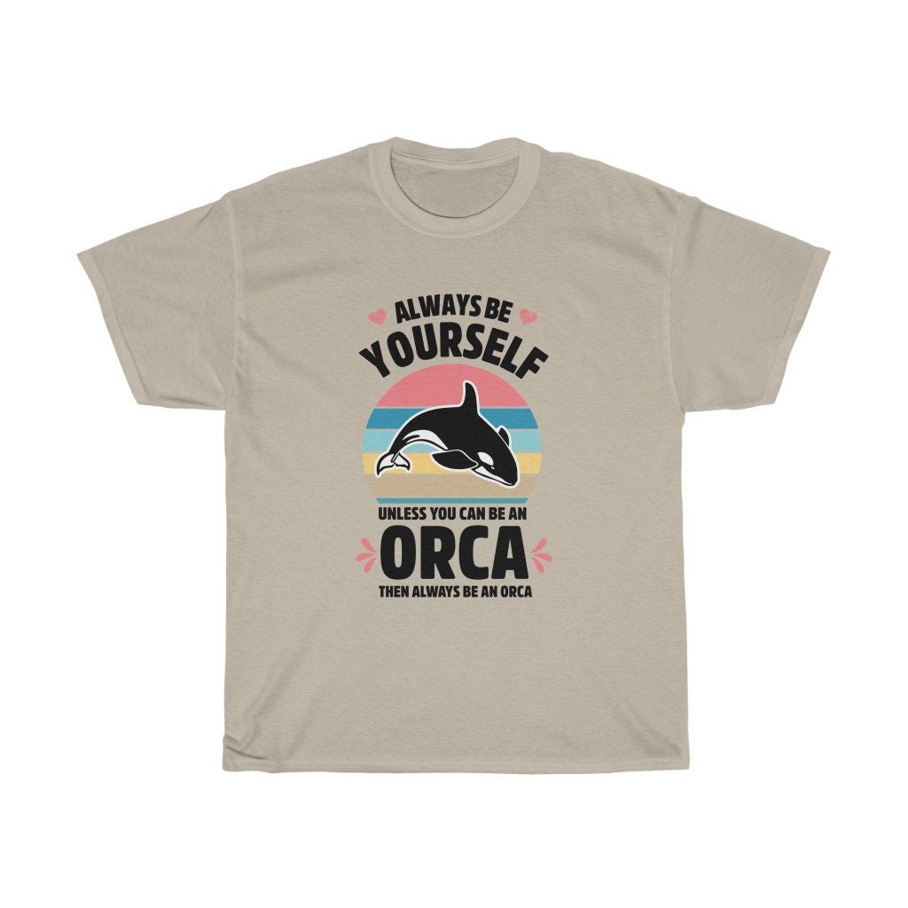 Orca Shirt Killer Whale Shirt Funny Orca Whale Aesthetic | Etsy