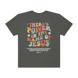 Jesus Shirt Retro Christian Shirts Christian Merch Faith Based Shirt ...