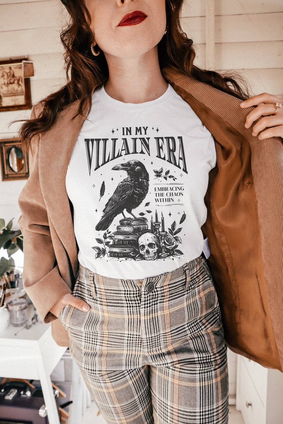 In My Villain Era Shirt Morally Grey Shirt Bookish Shirt Bookish Things Romantasy Book Lover ...