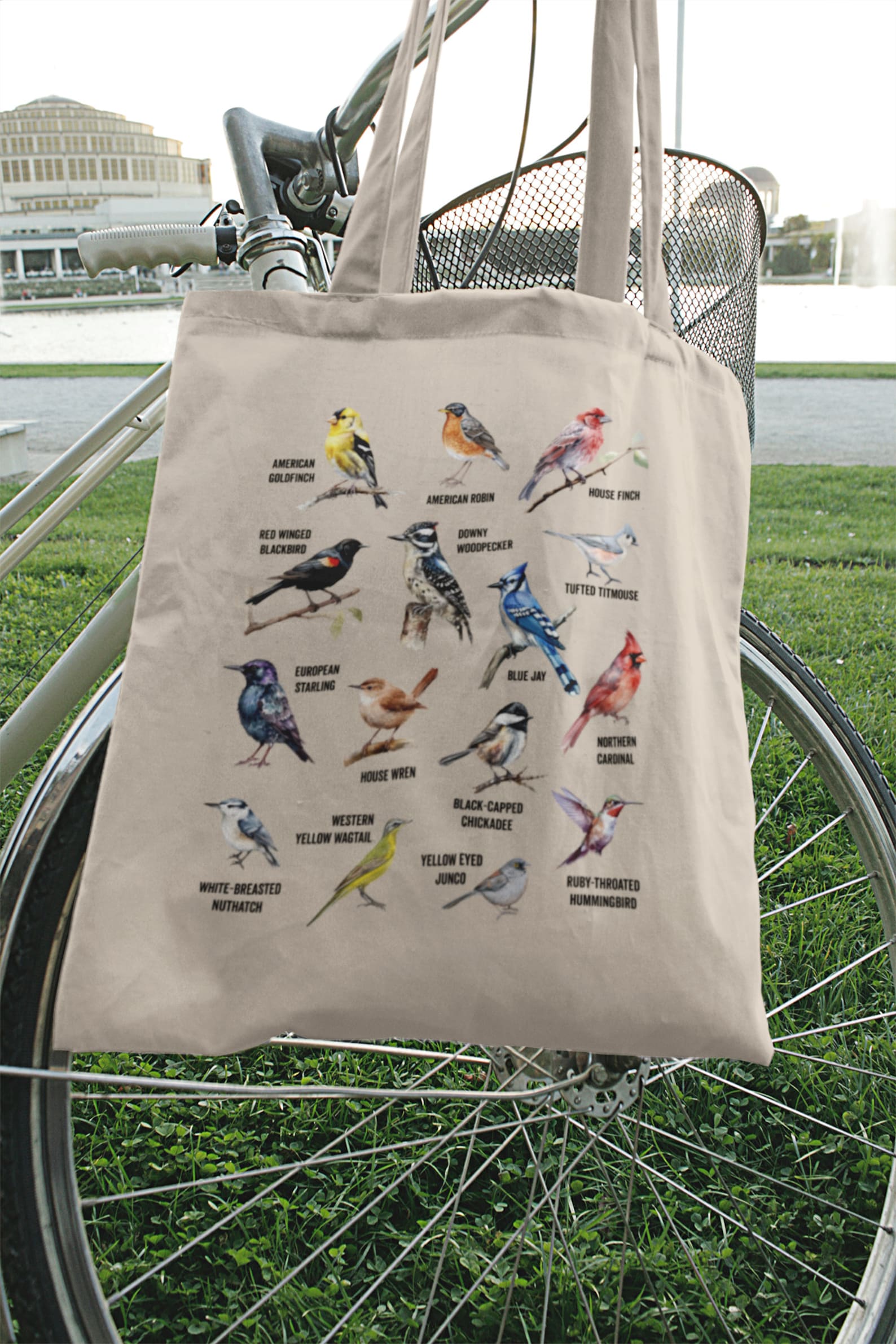 Bird Tote Bag Bird Lover Gift Humming Bird Cottagecore Tote Bag Bird ...