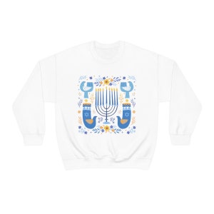 Hannukah Sweater Hanukkah Sweater Cottagecore Sweater Chanukah Sweater ...