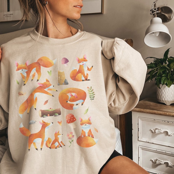 Fox Sweater - Etsy