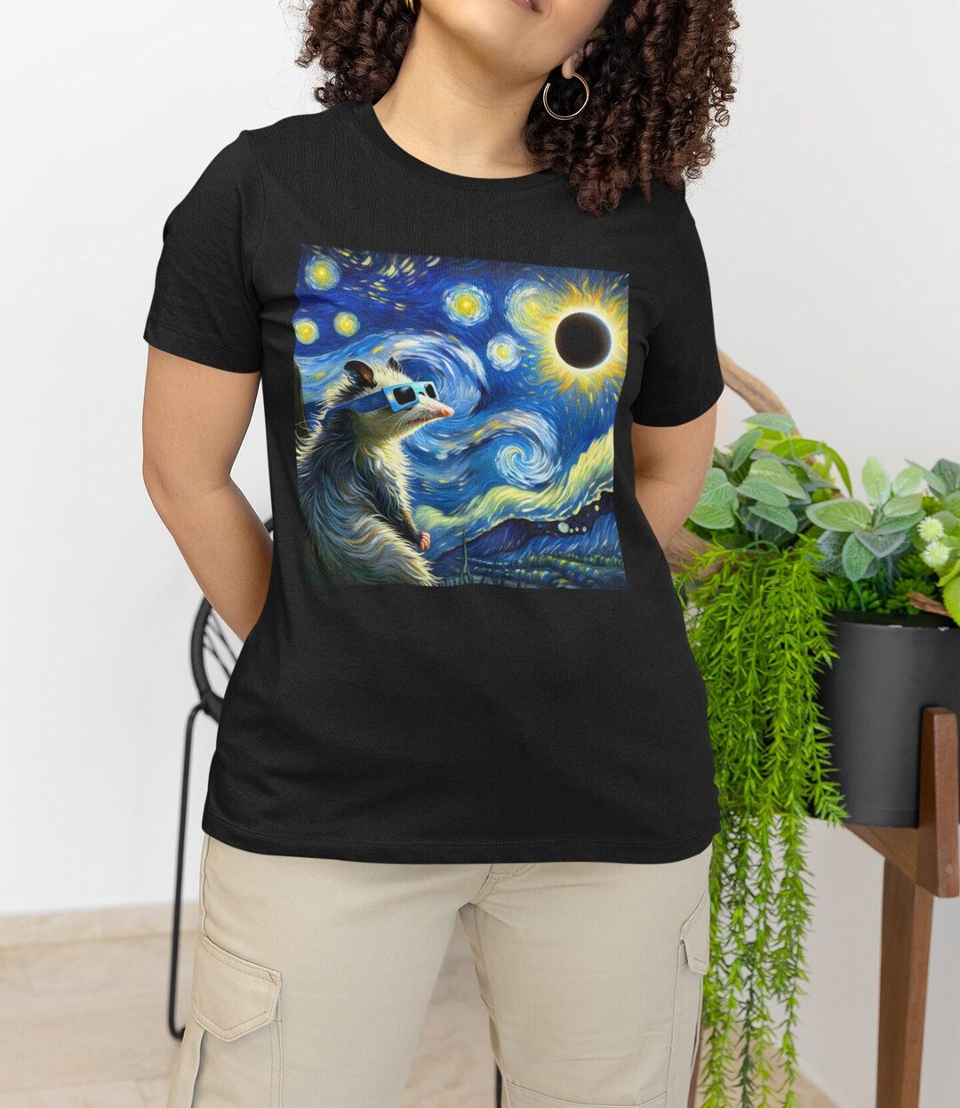 2024 Solar Eclipse Shirt Possum Shirt Opossum Shirt Total Solar Eclipse ...
