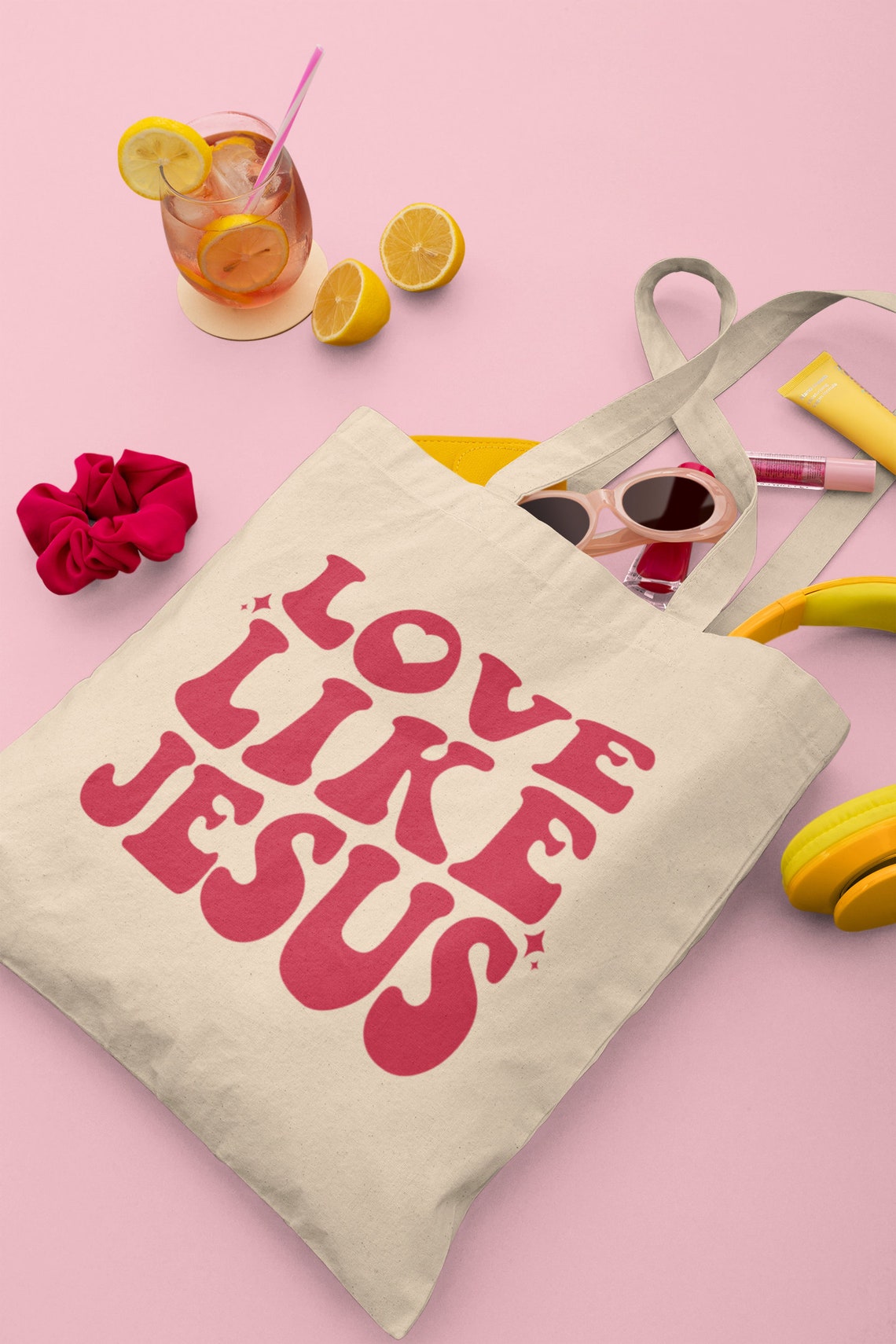 Christian Tote Bag Aesthetic Tote Bag Christian Merch Bible Bag Retro ...