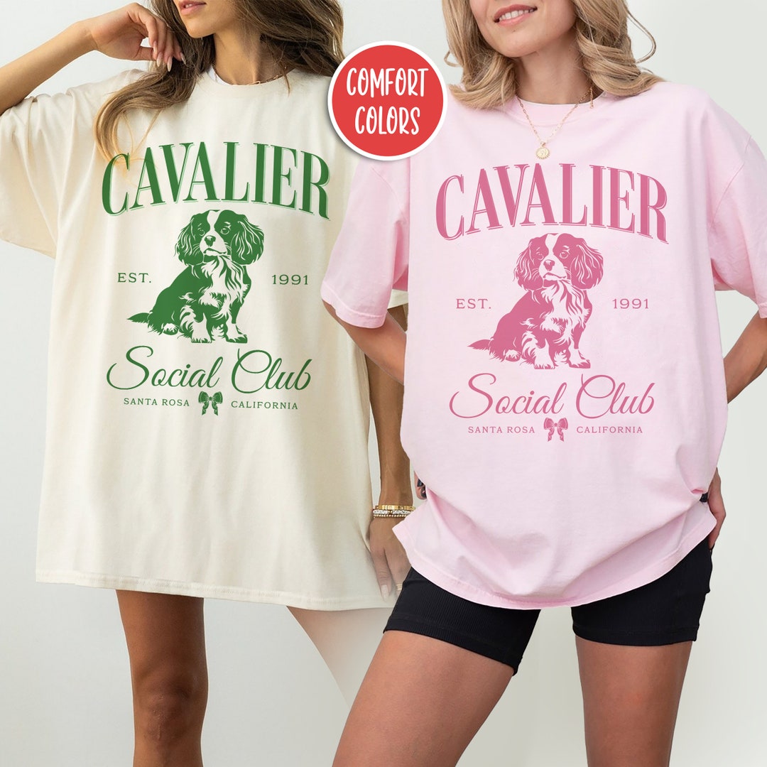 Custom Cavalier King Charles Spaniel Shirt Old Money Aesthetic Clothes ...