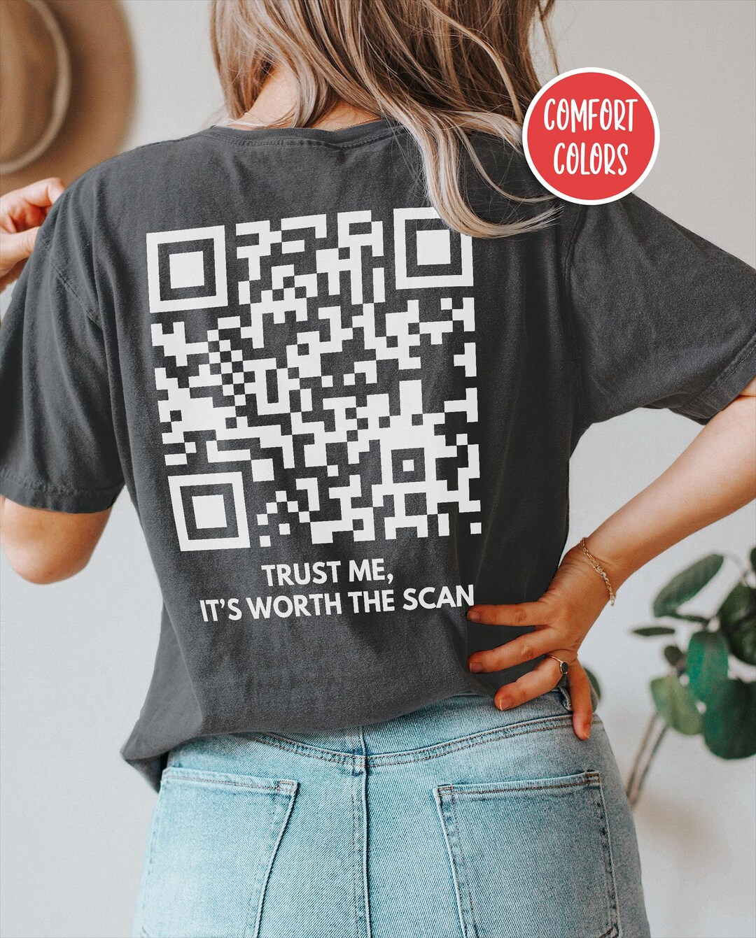 Trump Qr Code Shirt Viral Trump Dance Shirt Funny Trump Dance Prank ...