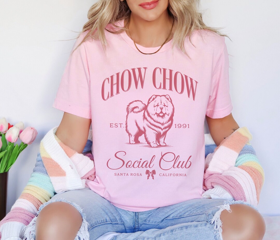 Custom Chow Chow Shirt Old Money Aesthetic Clothes Social Club Shirt ...
