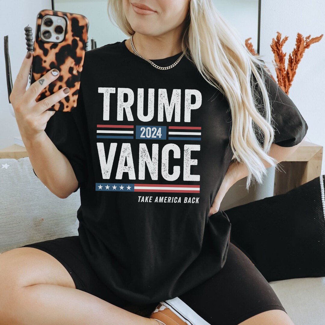 Trump Vance Shirt Trump 2024 Shirt Donaldtrump Shirt JD Vance Tee Pro ...