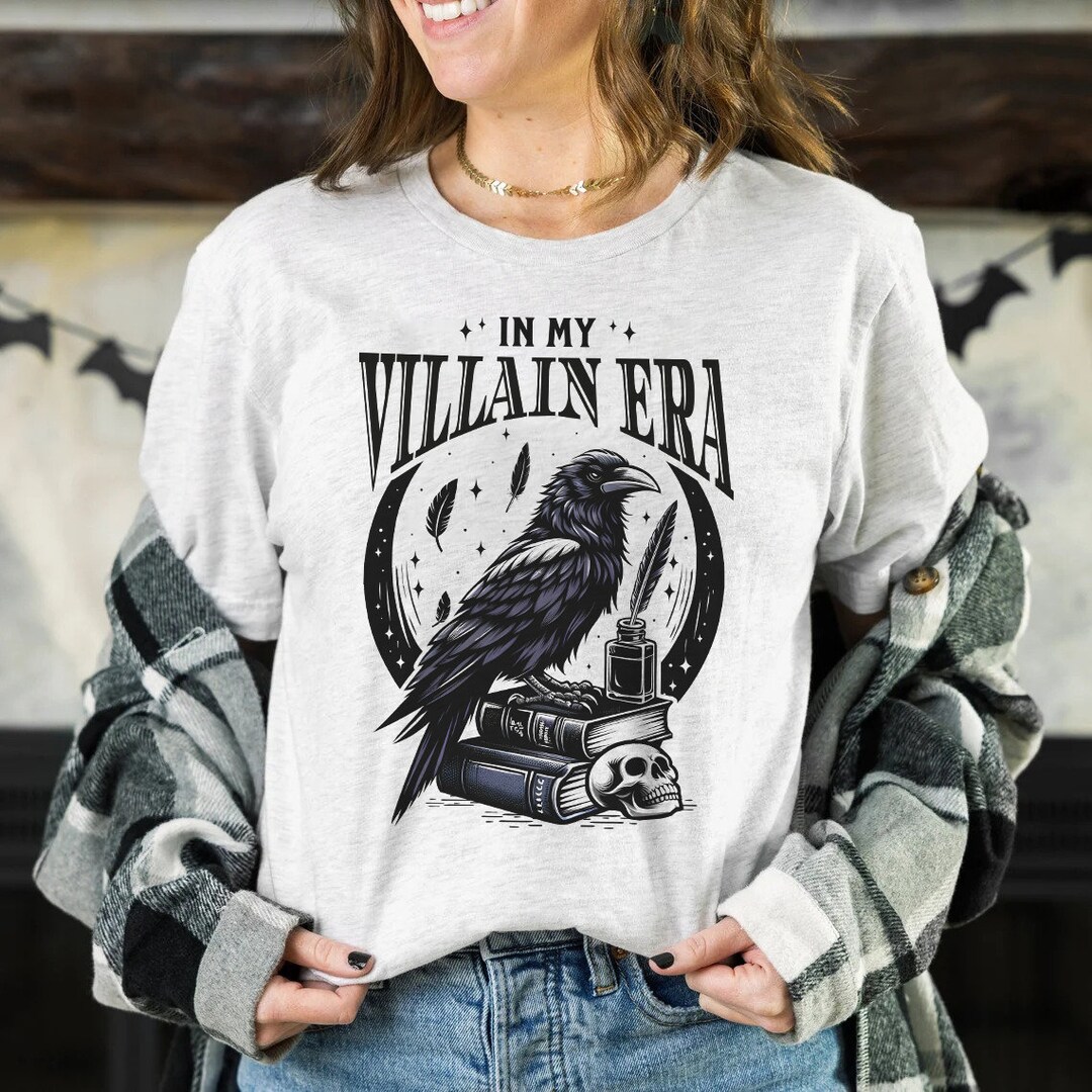 In My Villain Era Shirt Morally Grey Shirt Bookish Shirt - Etsy