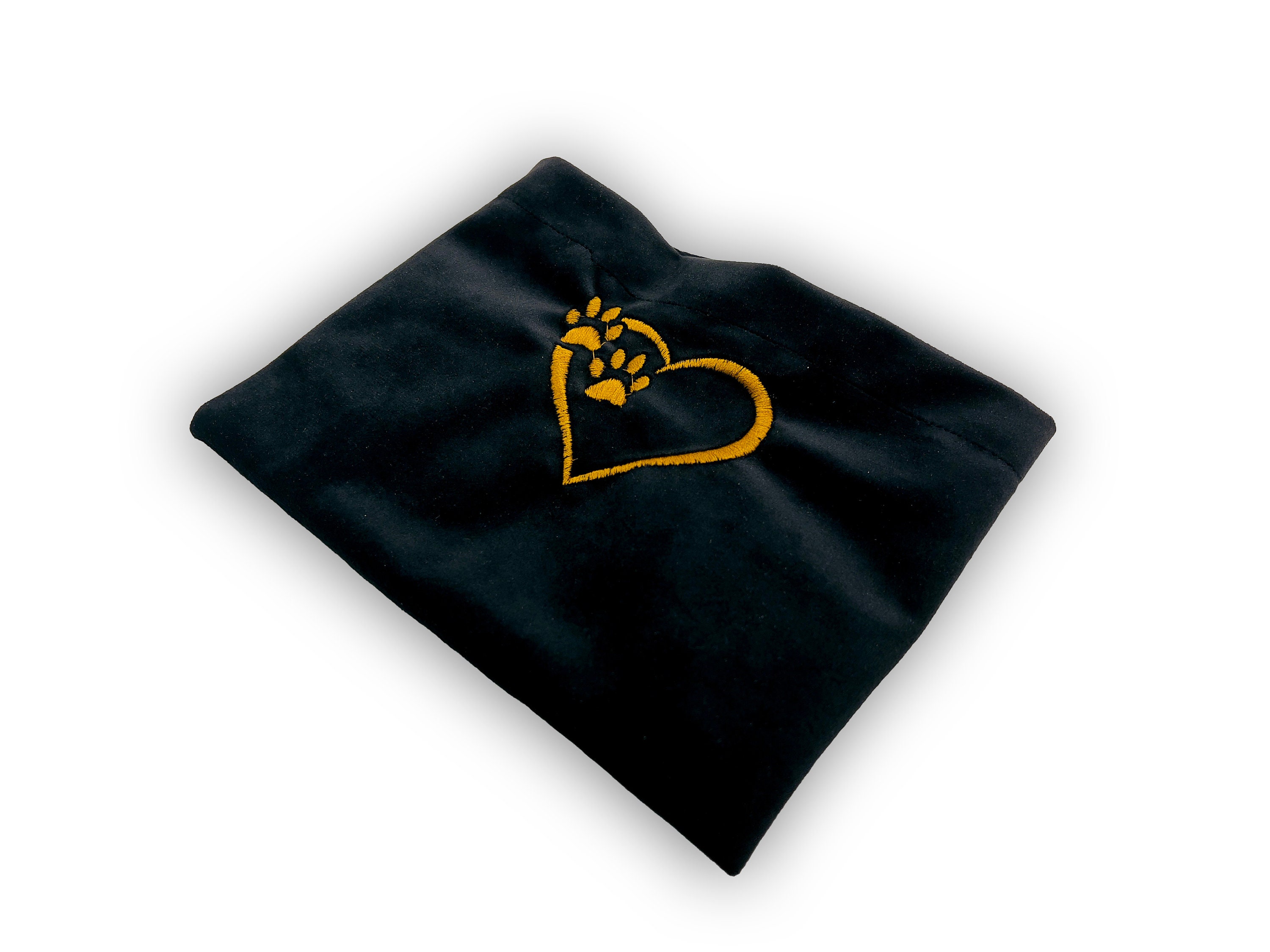 Personalized Embroidered Ashes Pouch, Pet Ashes Keepsake, Animal ...