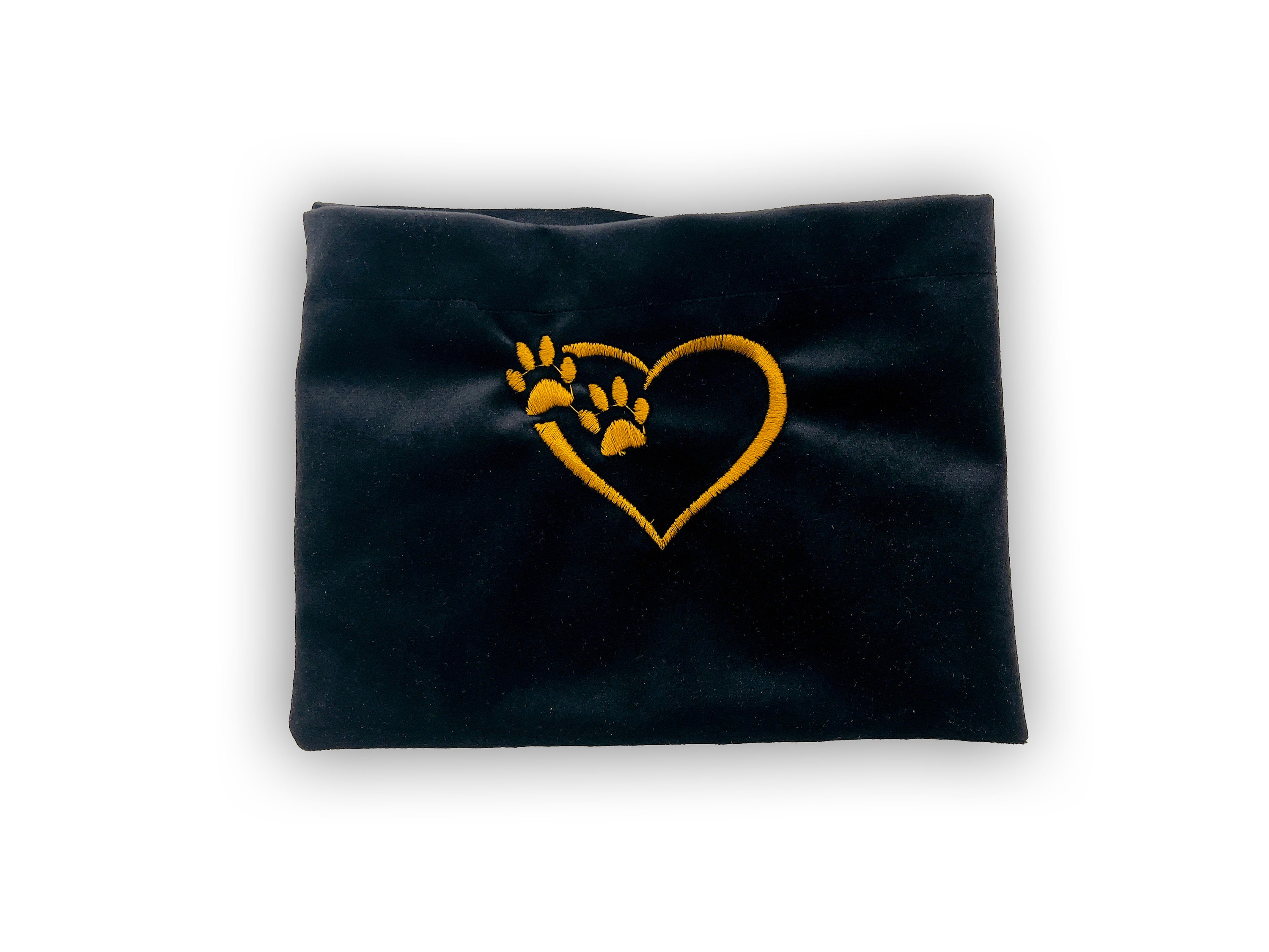 Personalized Embroidered Ashes Pouch, Pet Ashes Keepsake, Animal ...