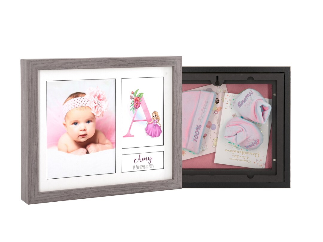 Personalised Keepsake Memory Box Frame 12x10 Gift - Etsy