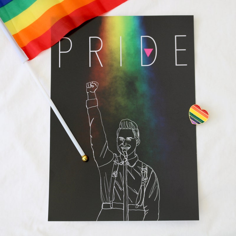 Gay Pride Poster - Etsy