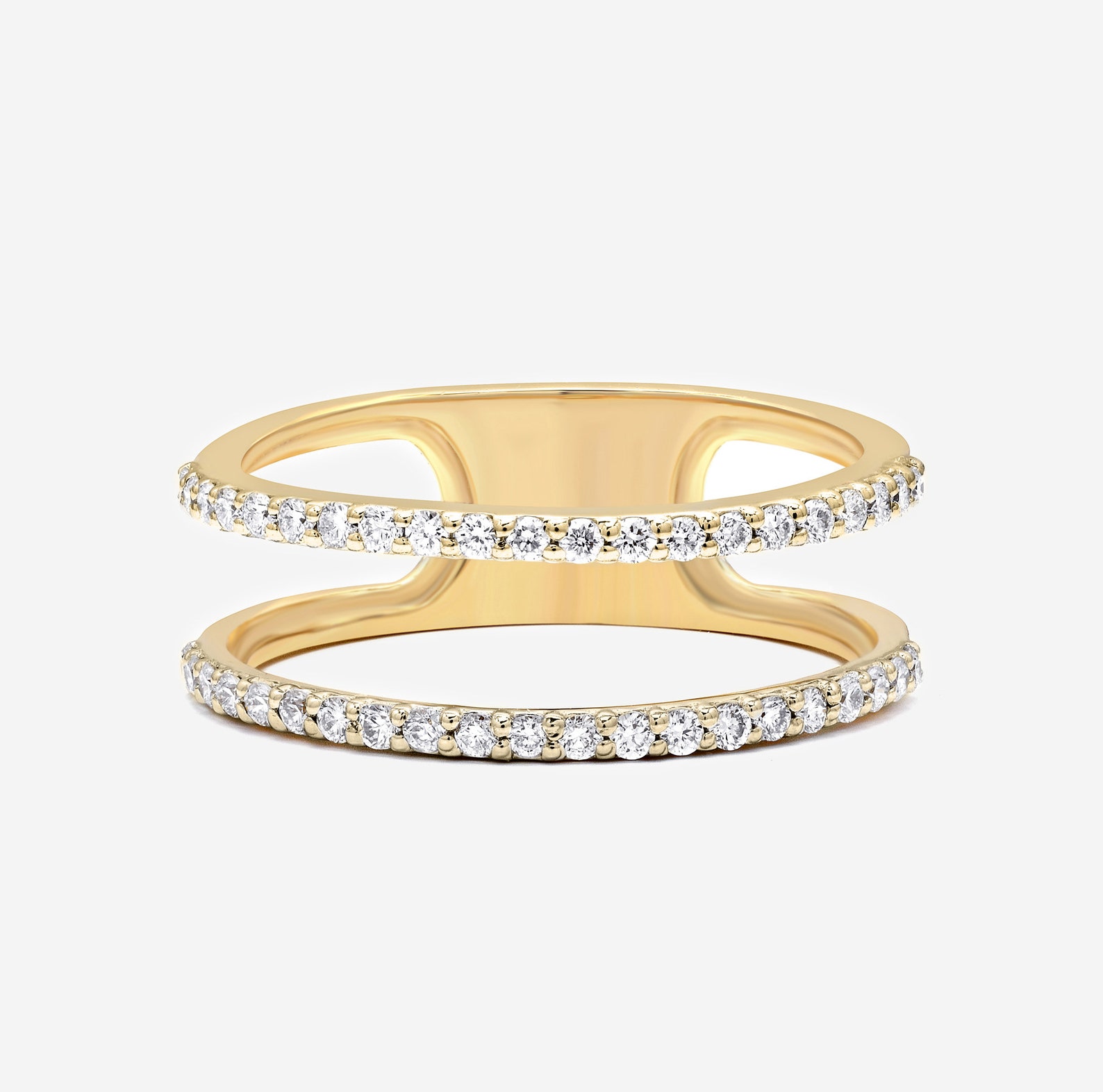 Diamond Wedding Band/solid Gold Band/natural Diamond | Etsy