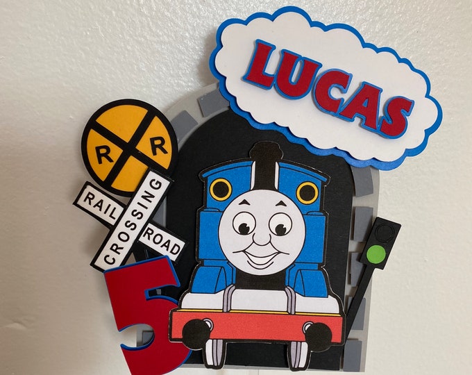 Thomas and Friends Cake Topper - Etsy