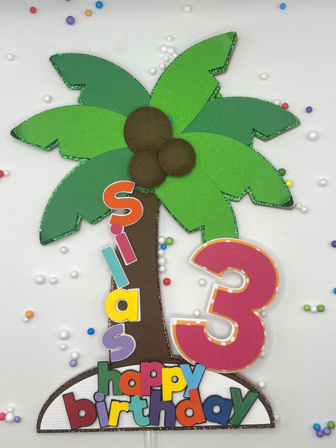 Chica Boom Boom Cake Topper - Etsy