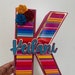 Mexican Fiesta 3D Letter - Etsy