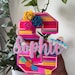 Mexican Fiesta 3D Letter - Etsy
