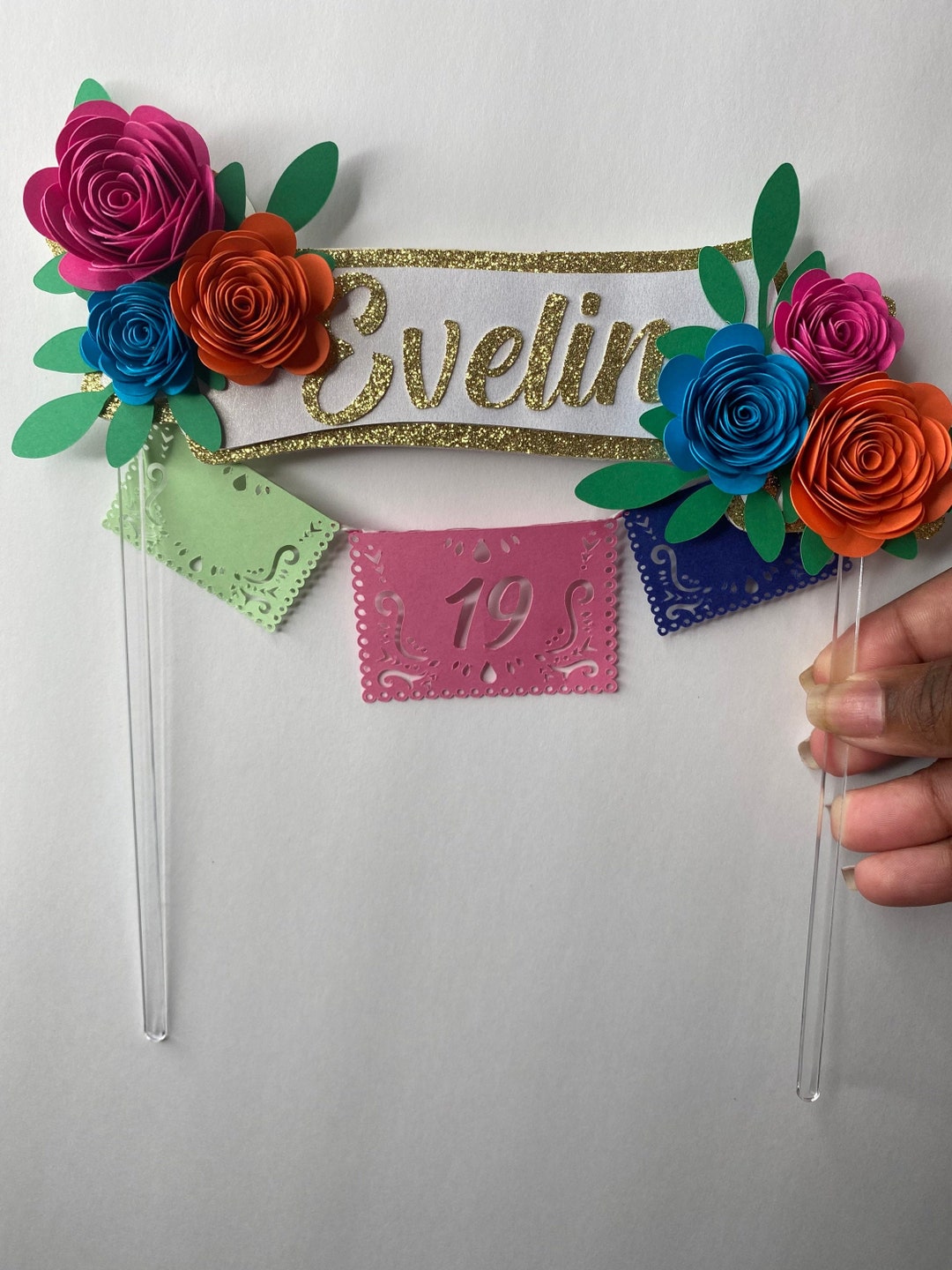 Mexican Themed Cake Topper, Mexican Fiesta Topper, Custom Fiesta Cake ...