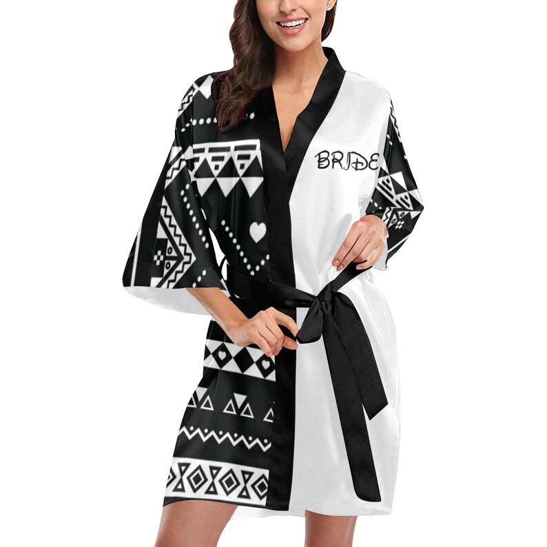 Bridal Robe, Bridesmaid Robe, Wedding, Team Bride, Satin Robe ...