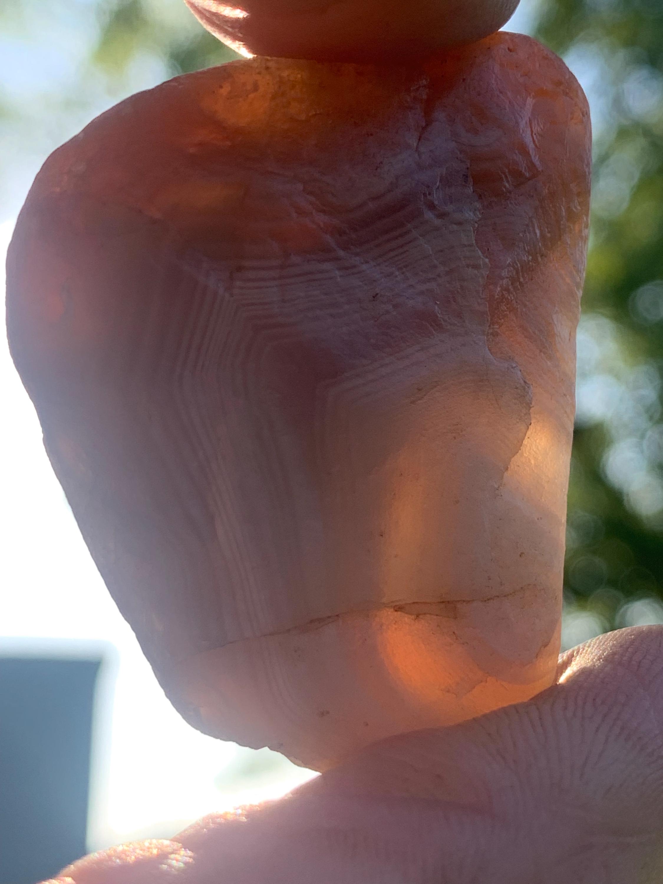 Lake Superior Agate Shadow Banding, White, Very Cool Rock Even Better ...