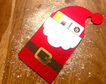 Set of 5 snowman Gift Card Holders Christmas - Etsy