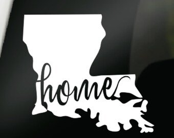 Louisiana Decal - Etsy