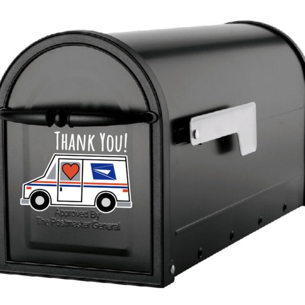 Mail Carrier Decal - Etsy