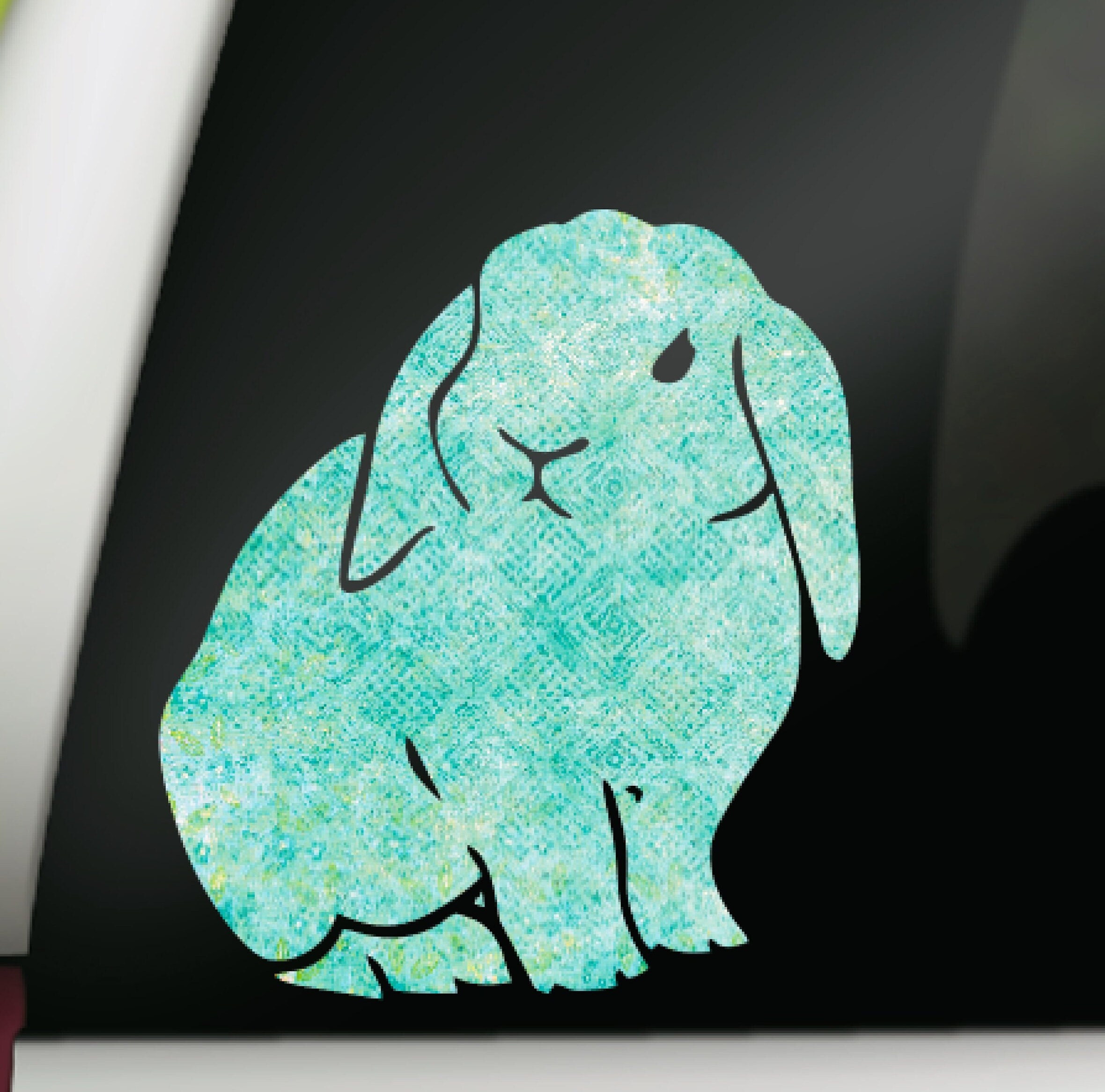 Custom Holland Lop Bunny Rabbit Car Decal Personalized - Etsy