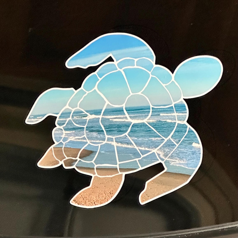 Beach Car Decal - Etsy