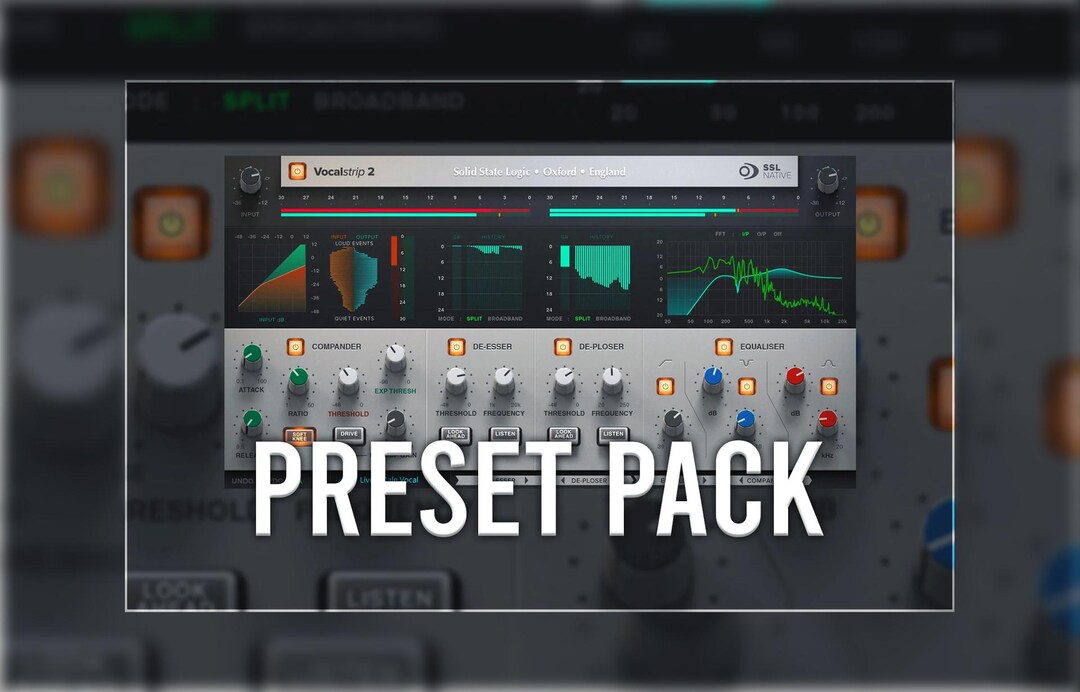 SSL Native Vocalstrip 2 | Complete Preset Pack - Etsy
