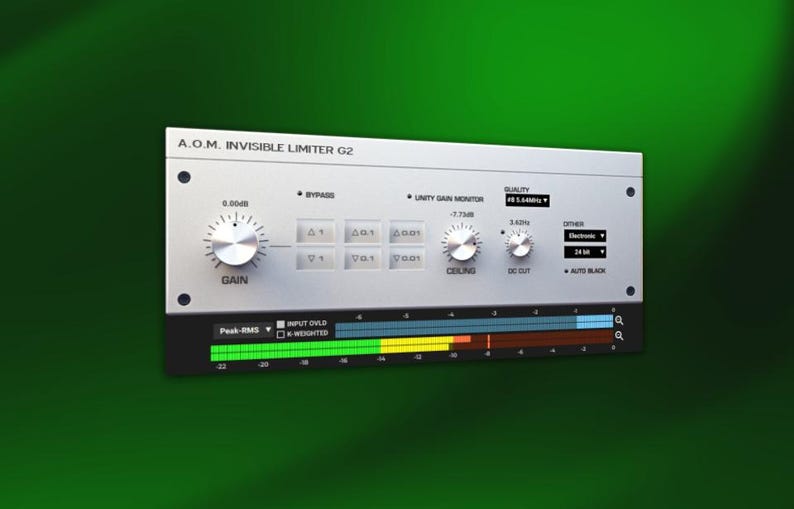 A.O.M. Invisible Limiter G2 | Preset Pack - Etsy UK