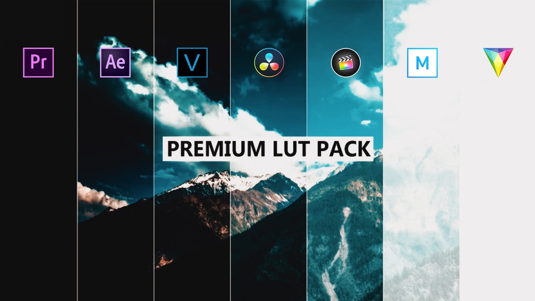 Professional Color Correction LUT Pack for Video Editing & Filmmaking ...