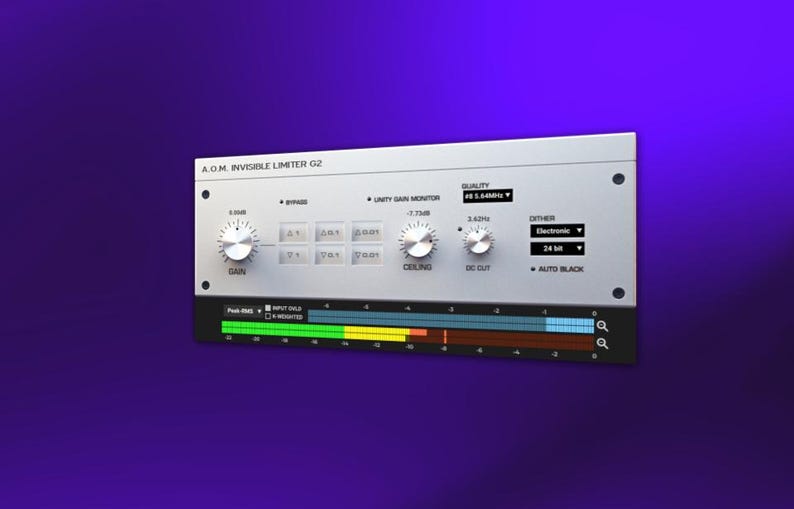 A.O.M. Invisible Limiter G2 | Preset Pack - Etsy Australia