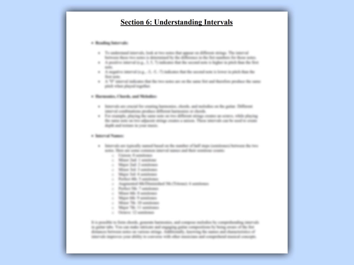 Reading Guitar Tabs - Ultimate Guide | Learn to Read & Play Guitar ...