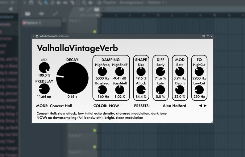 Valhalla Vintageverb | Vocal Presets Pack - Etsy