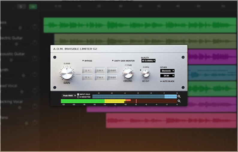 A.O.M. Invisible Limiter G2 | Preset Pack - Etsy UK