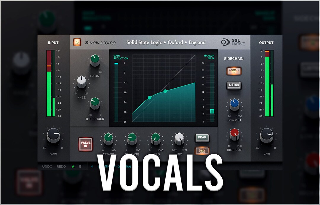 SSL Native X-valvecomp | Vocal Presets - Etsy