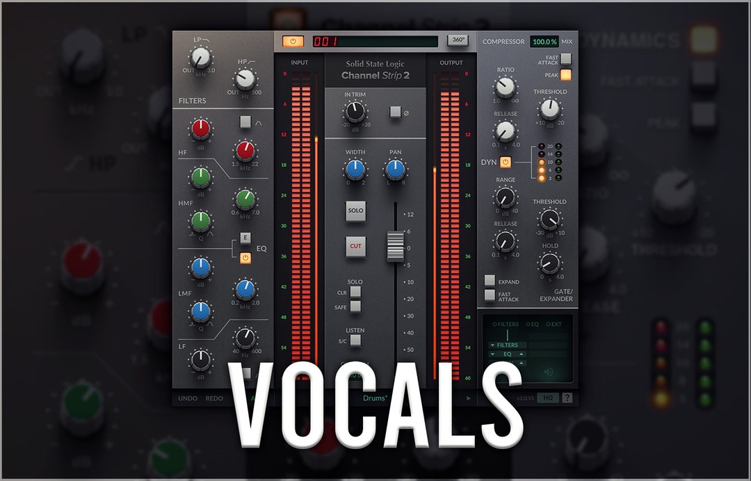 SSL Native Channel Strip 2 | Vocal Presets - Etsy