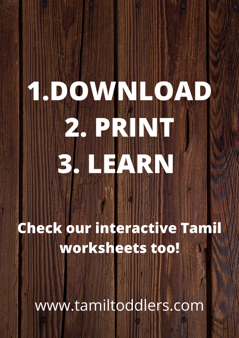 Numbers Chart for Toddlers|learn Numbers in Tamil| Tamil Numbers Chart ...